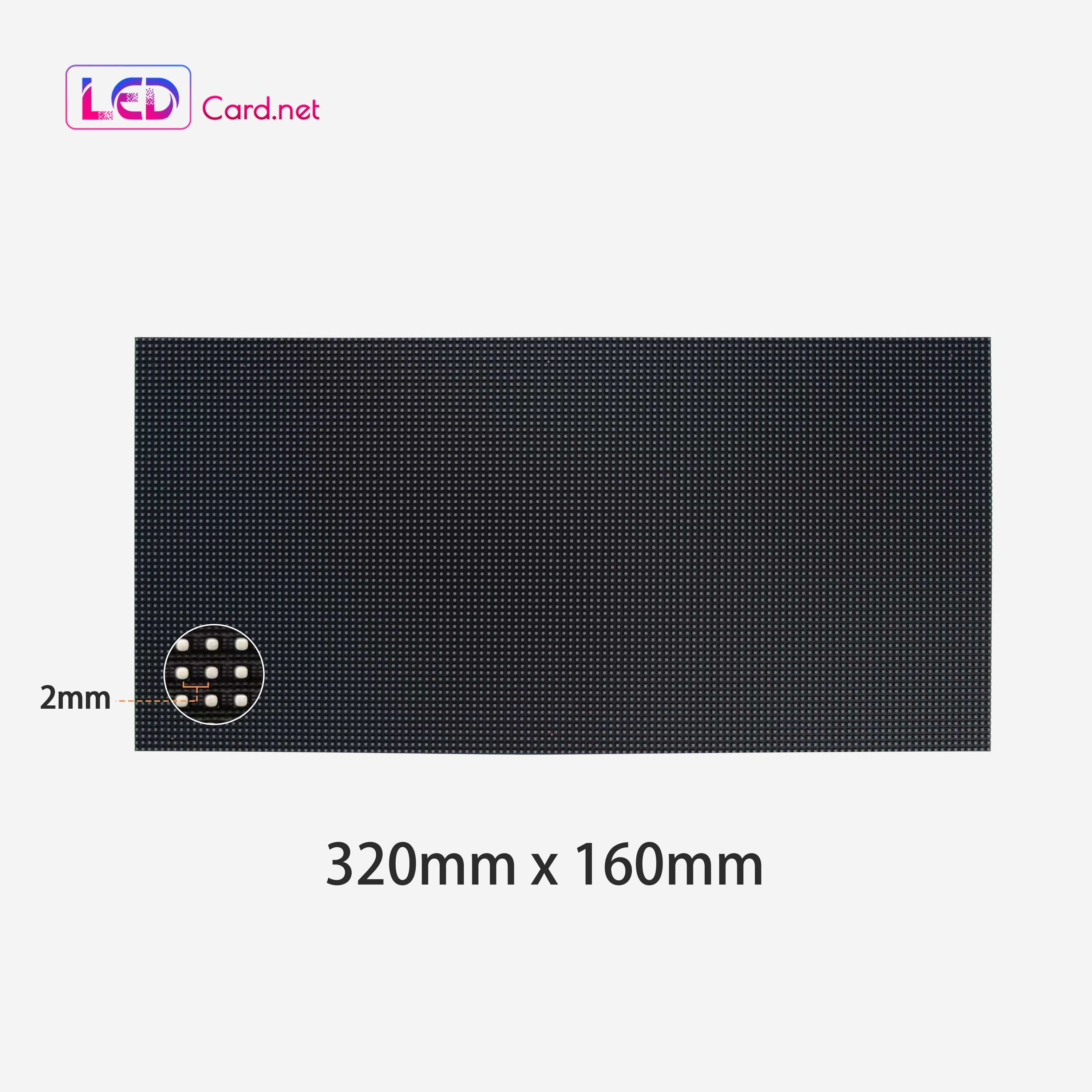 P2.0 Soft Flexible SMD LED Module 320x160mm